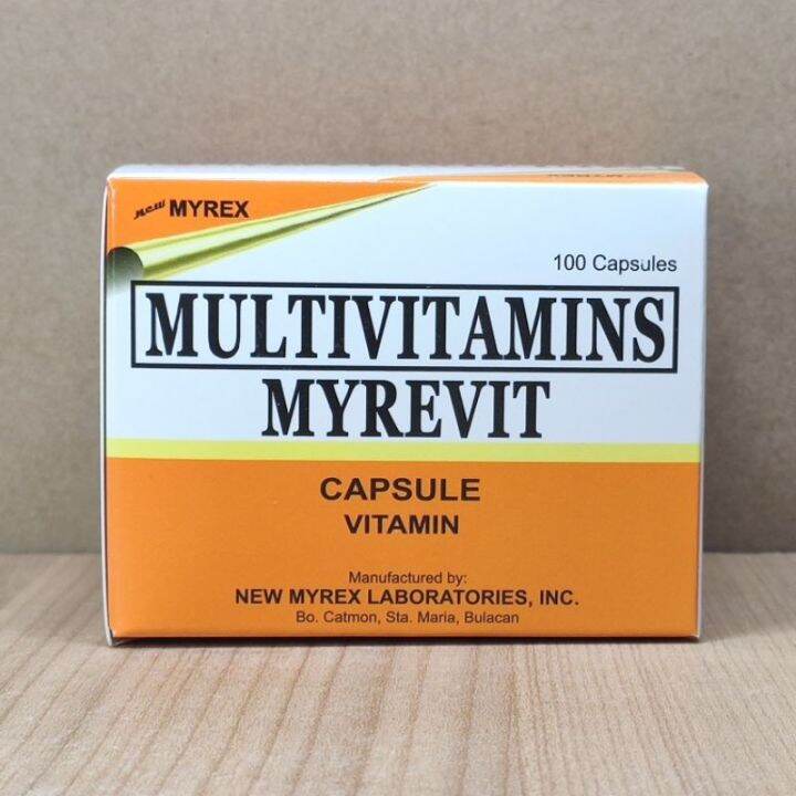 MYREVIT Multivitamins 100 Capsules | Lazada PH
