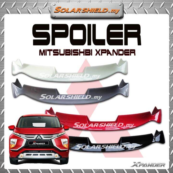 Mitsubishi Xpander 2018-2022 Rear Roof Top ABS Spoiler With Color Paint ...