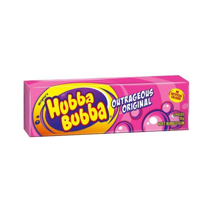 Hubba Bubba Bubble Gum (Outrageous Original / Groovy Grape / Seriously ...