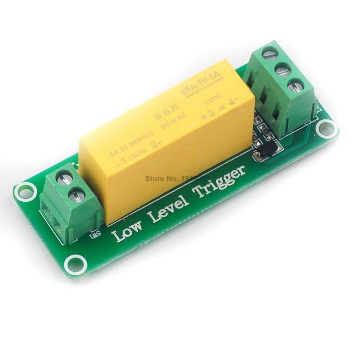 【TAIYONG】 1 Channel DC 5V 220V 5A SSR Solid State Relay Module Low ...