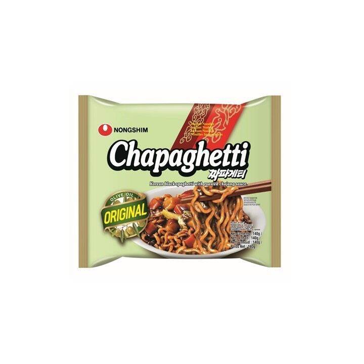 Nongshim Chapaghetti 140gr - Korean Black Spaghetti With Roasted ...
