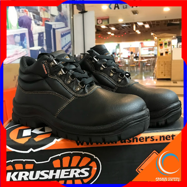 Safety Shoes Krushers Florida Black - Sepatu Safety Kurshers | Lazada ...