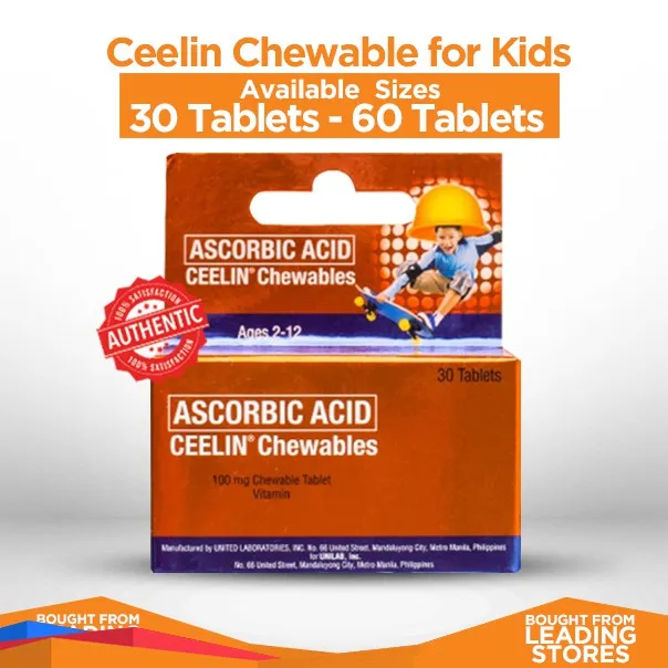 ceelin chewable tablet by 30" | Lazada PH