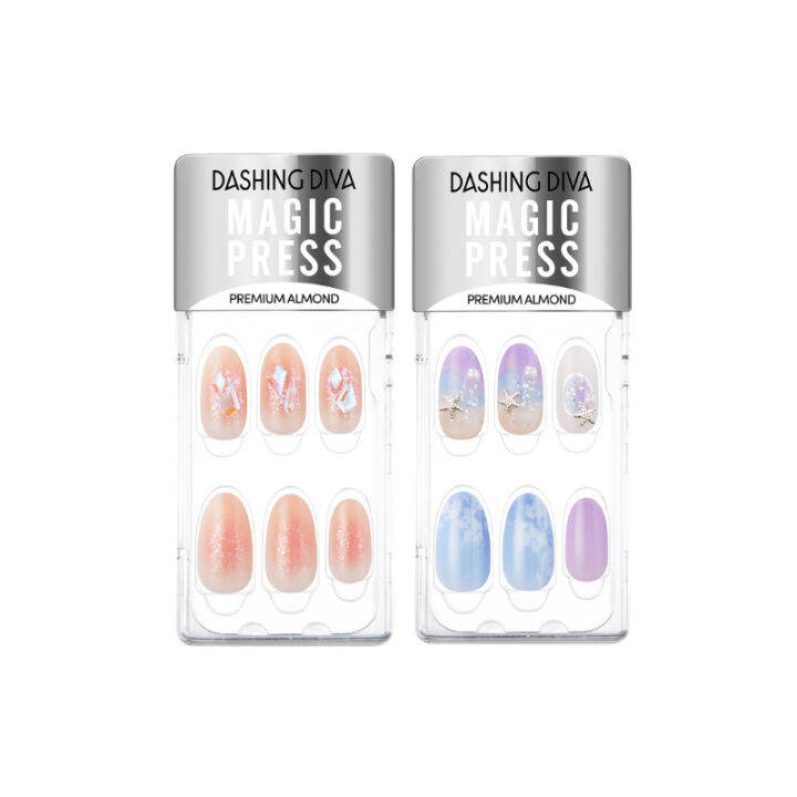 DASHING DIVA Magic Press Premium Almond October Collection 2023 | Lazada