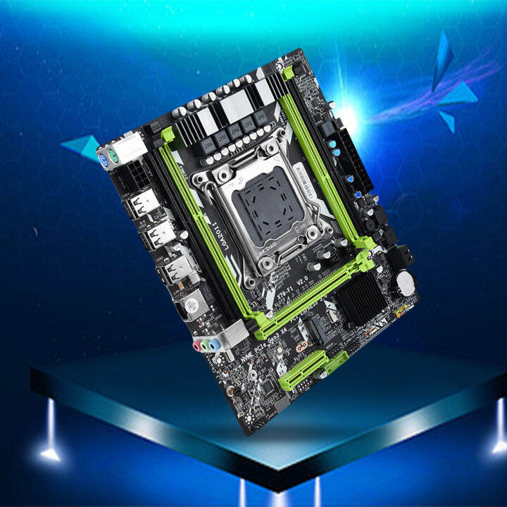 X79-F1 E5 V2 Desktop Motherboard with M.2 Interface USB2.0 4 Slot ...