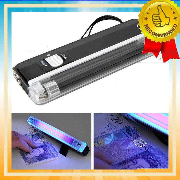 Mini Portable Money Detector Alat Tes Test Deteksi Cek Uang Duit Palsu ...