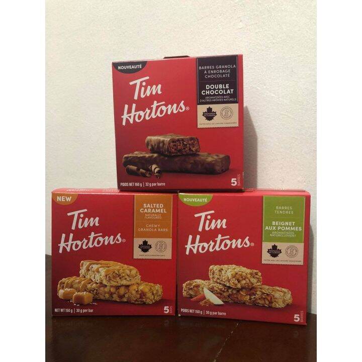 TIM HORTONS GRANOLA BAR - 5 Bars from Canada | Lazada PH