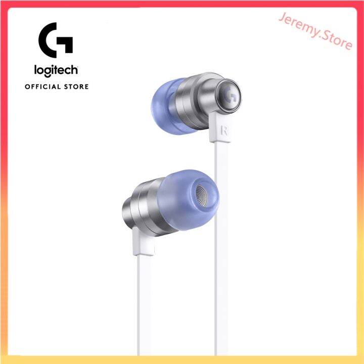 Logitech G333 หูฟังเล่นเกมสีขาวพร้อมไมโครโฟนคู่ | Lazada.co.th