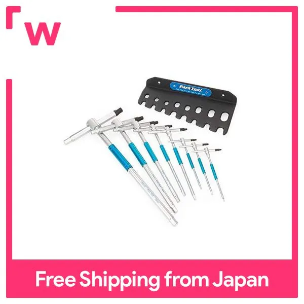 Parktool Sliding T-Handle Hex Wrench Set Professional hex wrench set designed for bicycle ...