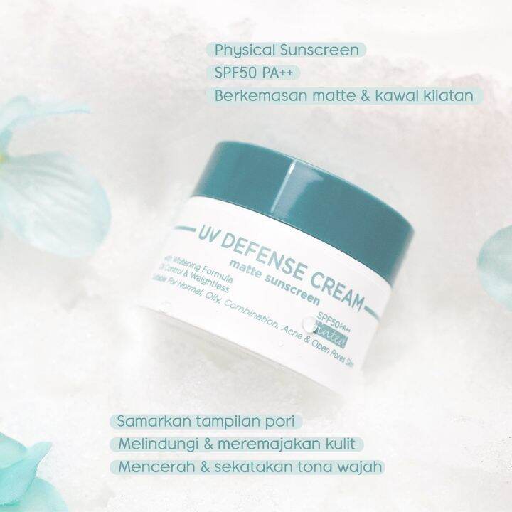 Sendayu Tinggi UV Defense Cream Matte Sunscreen | Lazada