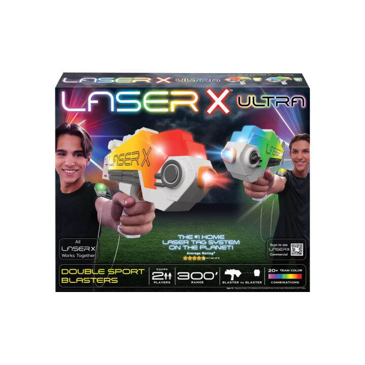 Laser X Ultra Double Sport Blasters เกมส์แอ็คชั่นขั้นสุดยอด | Lazada.co.th