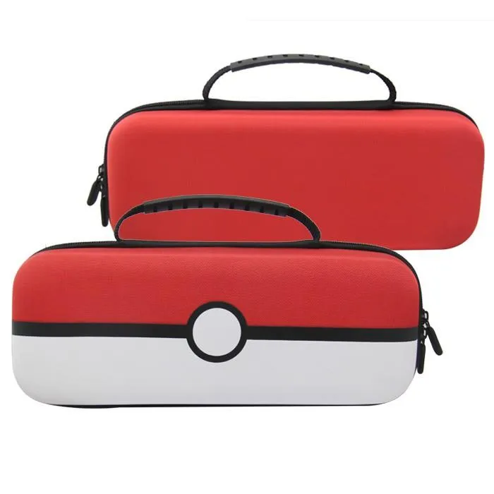 Nintendo Switch V1 V2 OLED Pokeball EVA and Nylon Case Carry Bag asus ...