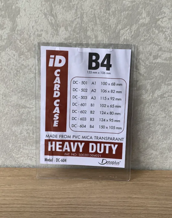 ID Card Case B4/ Name Tag/ Plastik ID Card | Lazada Indonesia