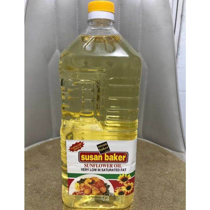 【Mainit ang ulo】 Susan Baker Sunflower Cooking Oil 2Liter | Lazada PH