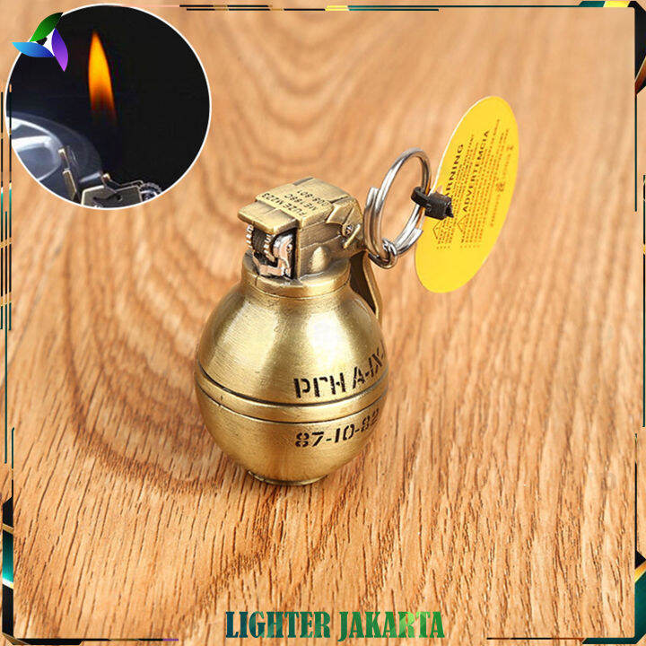 Korek Api Roda Gas Granat Gold Zhong Long Lighter ZL-801 | Lazada Indonesia