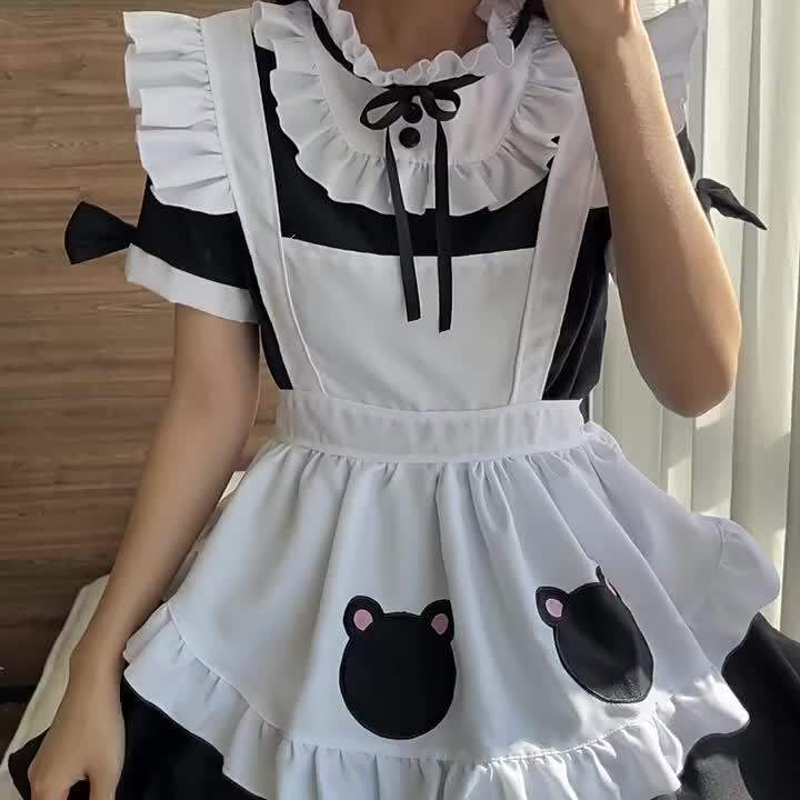 Bear Maid Costume Cosplay Maid Restaurant Maid Anime Costume Cute 