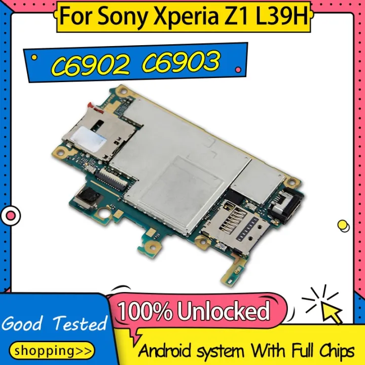 Replacement Motherboard Mainboard Logic Board For Sony Xperia Z1 L39h C6902 C6903 Motherboard ...