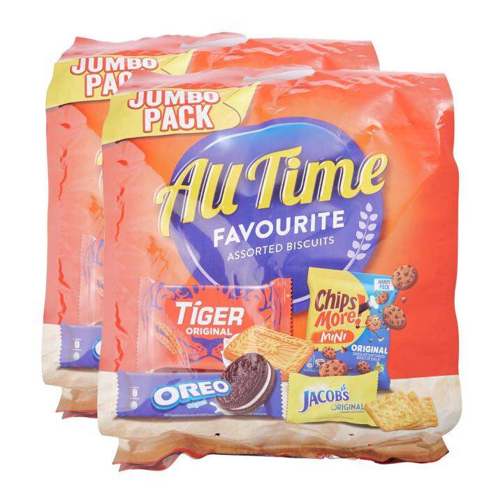 Mondelez All Time Favourite Assorted Biscuits Jumbo (Bundle Of 2 ...
