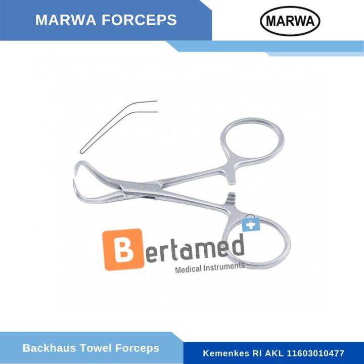 Backhaus Towel Forcep / Duk Klem / Penjepit Kain / Towel Clamp | Lazada ...