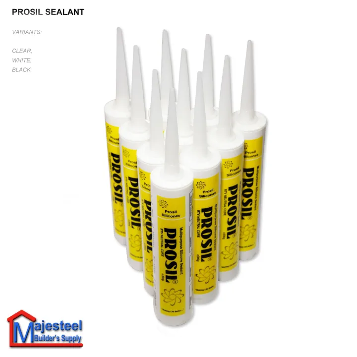 Original Prosil Silicone Sealant Neutral for Concrete/Ceramics/Metals ...