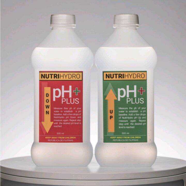 ღNutriHydro pH Adjuster - pH Up pH Down 500ml☼ | Lazada PH