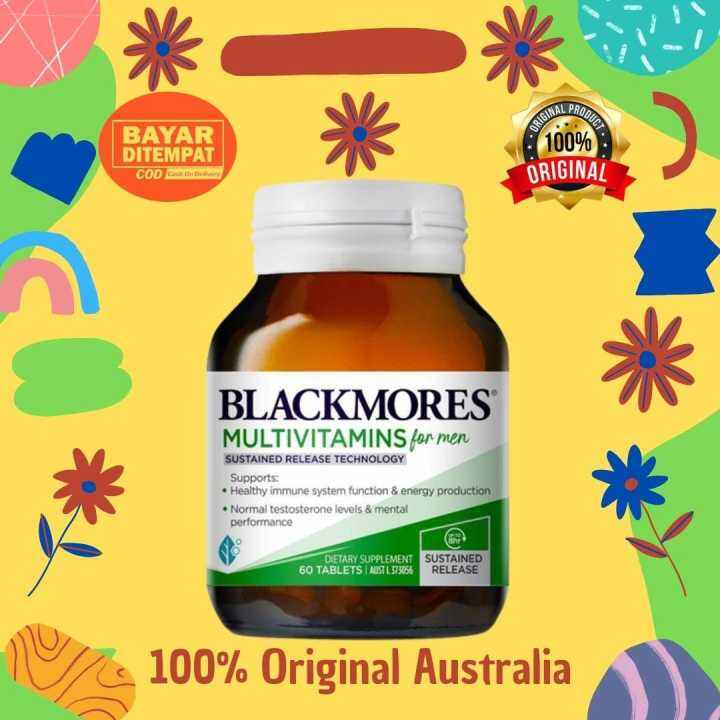 Blackmores Multivitamins For Men - 60 Tablets | Lazada Indonesia