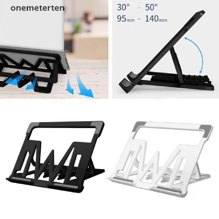 【Ready stock】 ont Adjustable Laptop Stand Metal Folding Notebook Riser ...