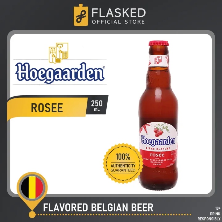 Hoegaarden Rosee Belgian Beer 250mL | Lazada PH