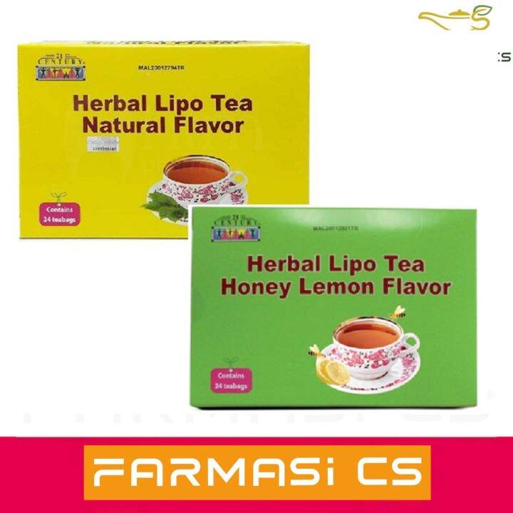 21st Century Herbal Lipo Tea x 2 Boxes [ Reduces body weight, Relieve ...