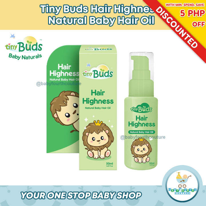 Tiny Buds Hair Highness Natural Baby Hair Oil | Lazada PH
