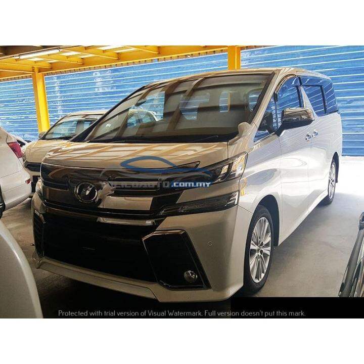 OEM 4'' TOYOTA VELLFIRE DOOR VISOR FOR YEAR '15 & ABOVE | Lazada