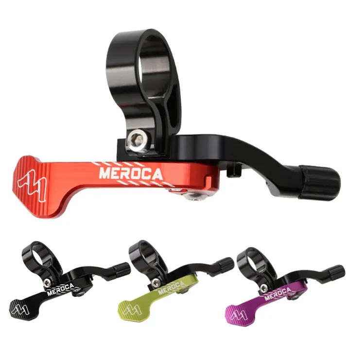 New MTB Dropper Remote Lever Adjustable Seatpost Under Bar Universal ...