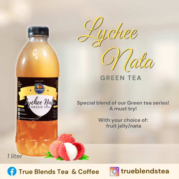 Lychee Nata Green Tea | Lazada PH