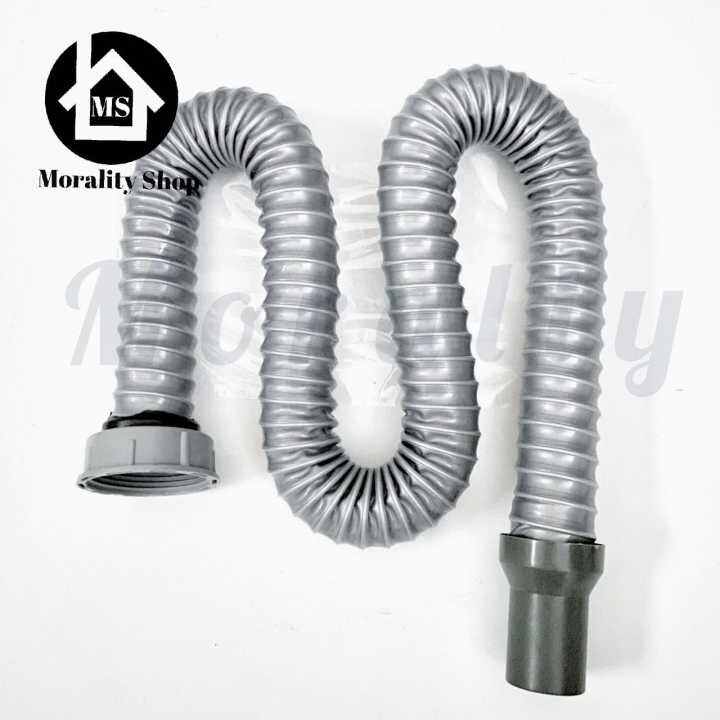 Selang Avur Bak Cuci Piring 11/2 inch Grey Flexible Hose Afur Dapur ...