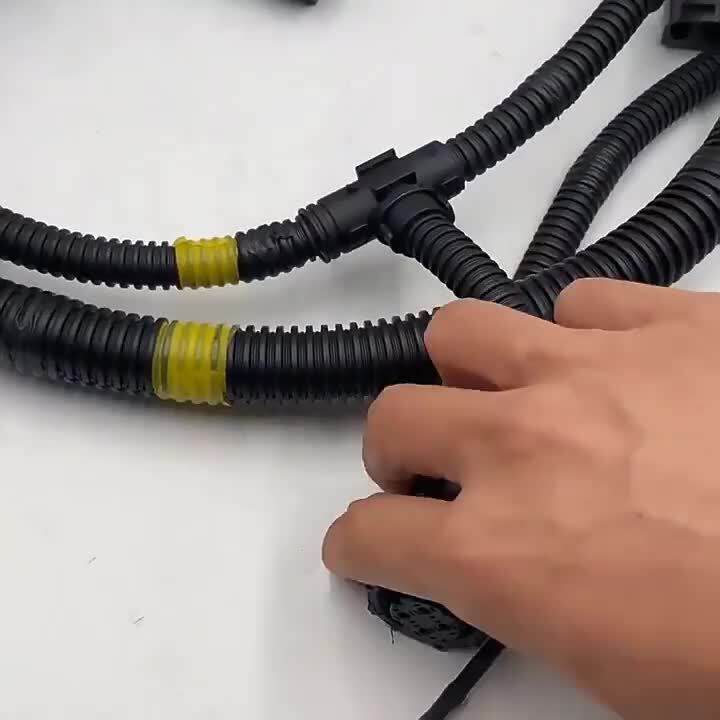 For 210B 240B 290B Engine Wiring Harness D6E Engine Generator Plug ...