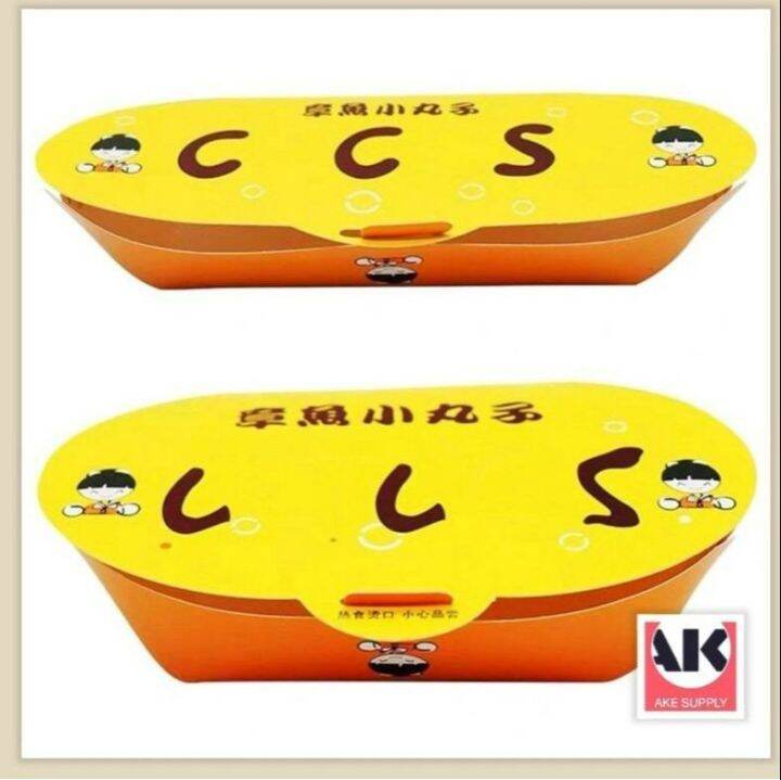 Takoyaki Box Packaging Kotak Takoyaki 100pcs | Lazada