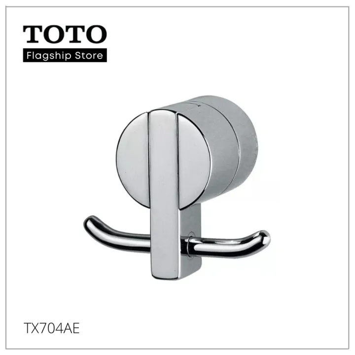 TOTO EGO, Model TX704AE Double Robe Hook | Lazada