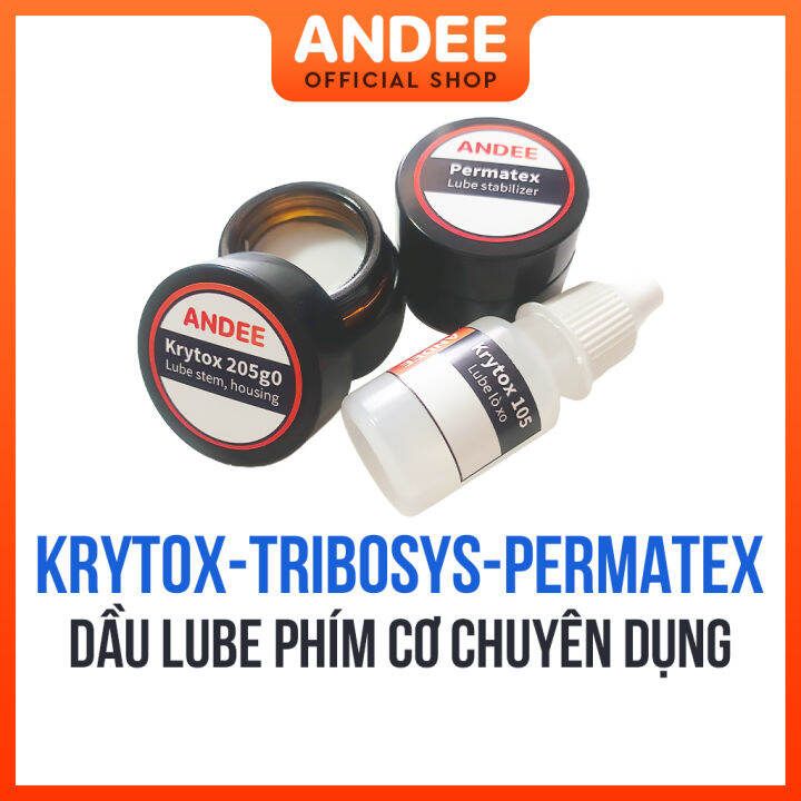 Krytox GPL 205g0 105 Permatex dầu mỡ chuyên dụng lube bôi trơn switch và stab bàn phím cơ ...