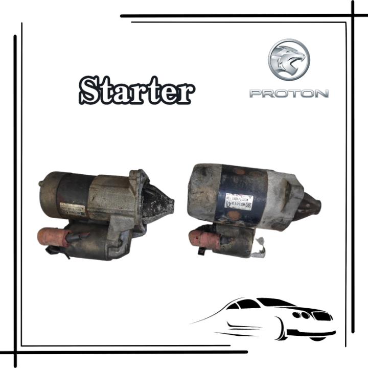 Proton Wira Waja Saga Iswara Original Used Starter (2nd Hand) | Lazada