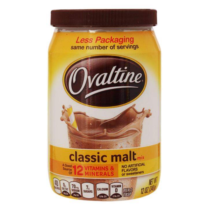 Ovaltine Classic Malt Powder (USA Imported) โอวัลติน คลาสสิก ...