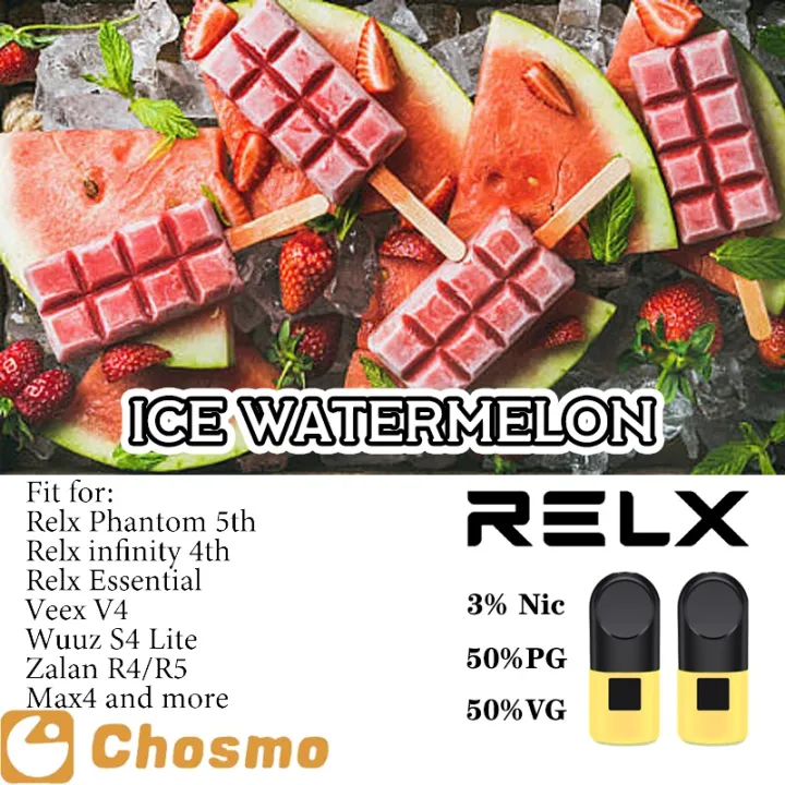 Chosmo Relx Infinity Essential Refill Pods Vape Refillable Pods Relx ...