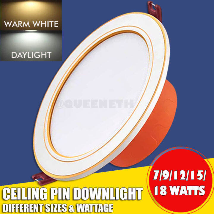 LED Downlight Super Bright LED Ceiling Pin Panel Light 7W 9W 12W ...