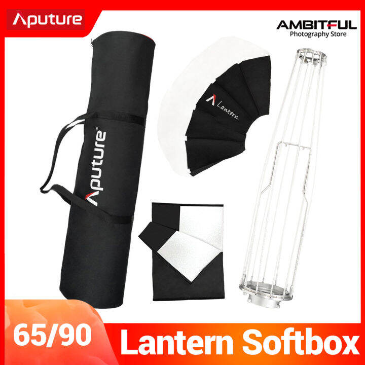 Aputure Lantern Softbox 65cm 90cm Quick Release-One Step 25inch 35inch ...