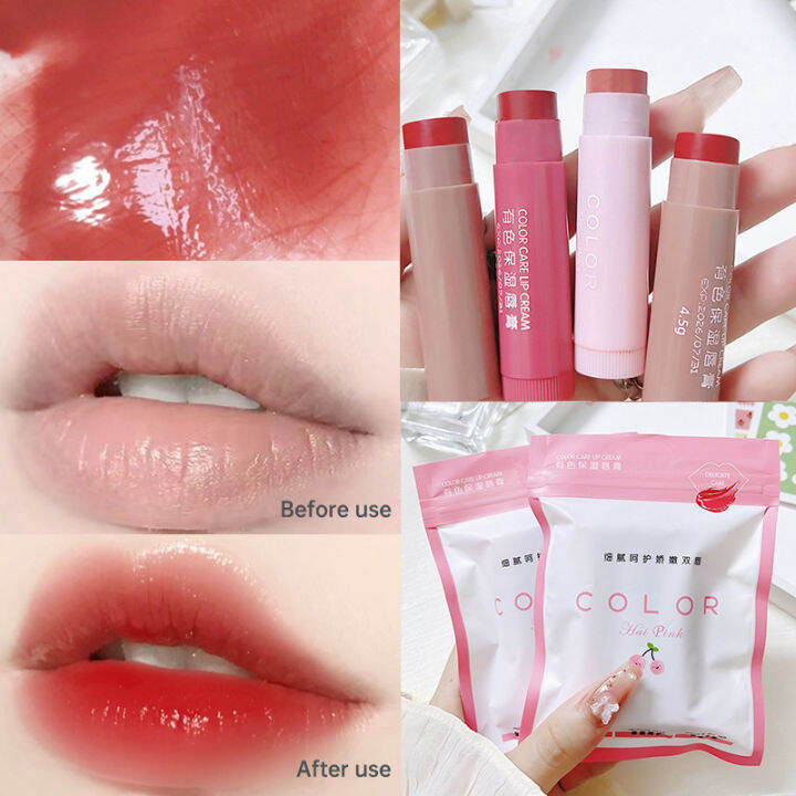 Warm-toned Lip Balm Long-lasting Moisturizing Lip Balm Fade Lip Lines ...