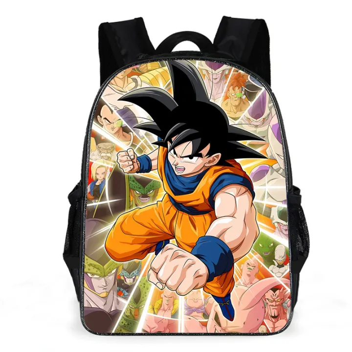 Goku Anime School Bag, 7 Dragon Balls Student Cartoon Backpack, Gift ...