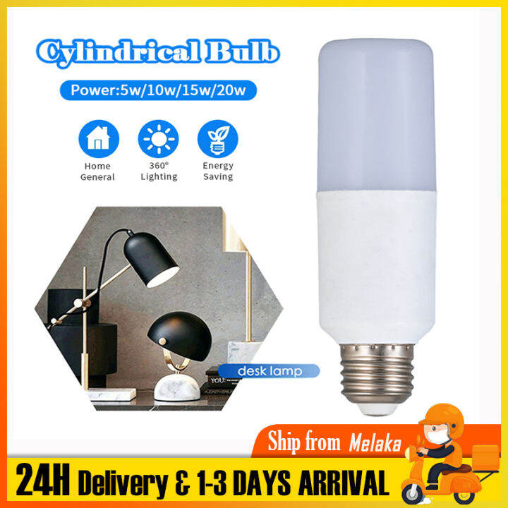 LED Stick Bulb 5W/10W/15W/20W E27 Energy Saving Mentol Lampu Meja ...