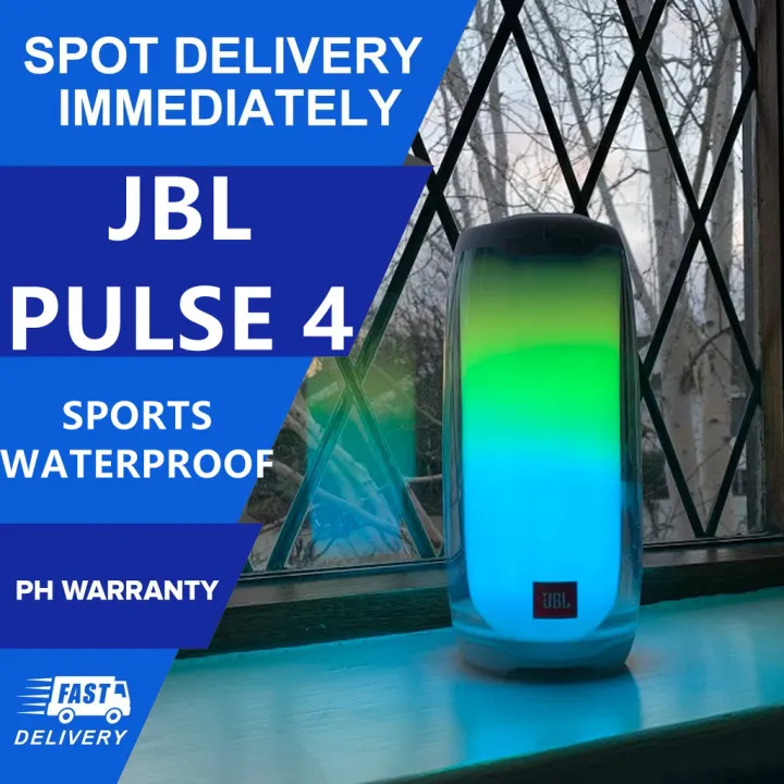 100％ Genuine JBL Pulse 4 Portable Bluetooth Speaker with 360 Degree ...
