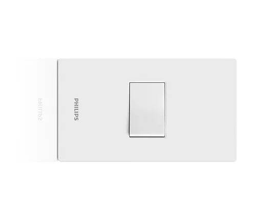 Philips Leafstyle 1-Gang 3-Way Switch (Single) | Lazada PH