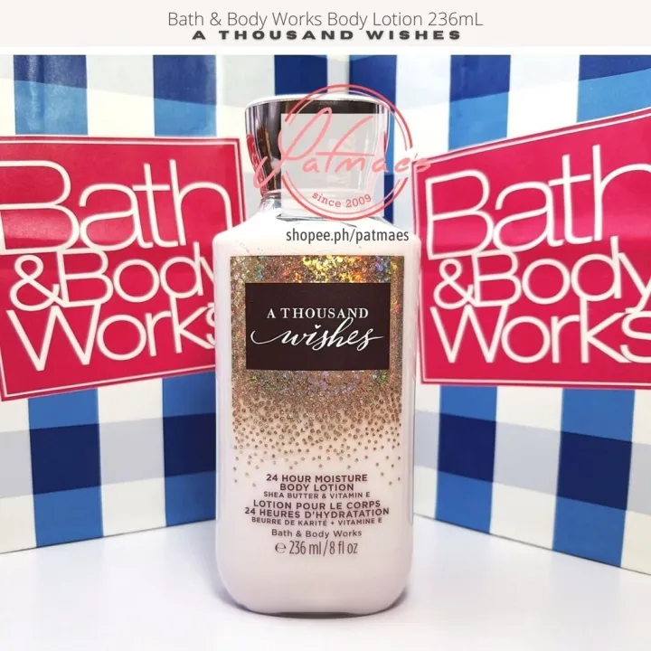 Bath and Body Works Body Lotion A Thousand Wishes 236mL | Lazada PH