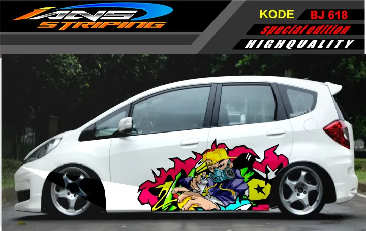 DECAL STICKER MOBIL SIGRA / STICKER MOBIL CALYA / STICKER MOBILIO ...